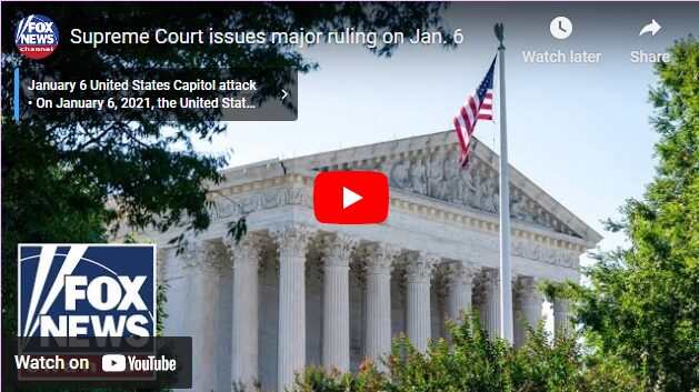 Supreme Court issues major ruling on Jan. 6